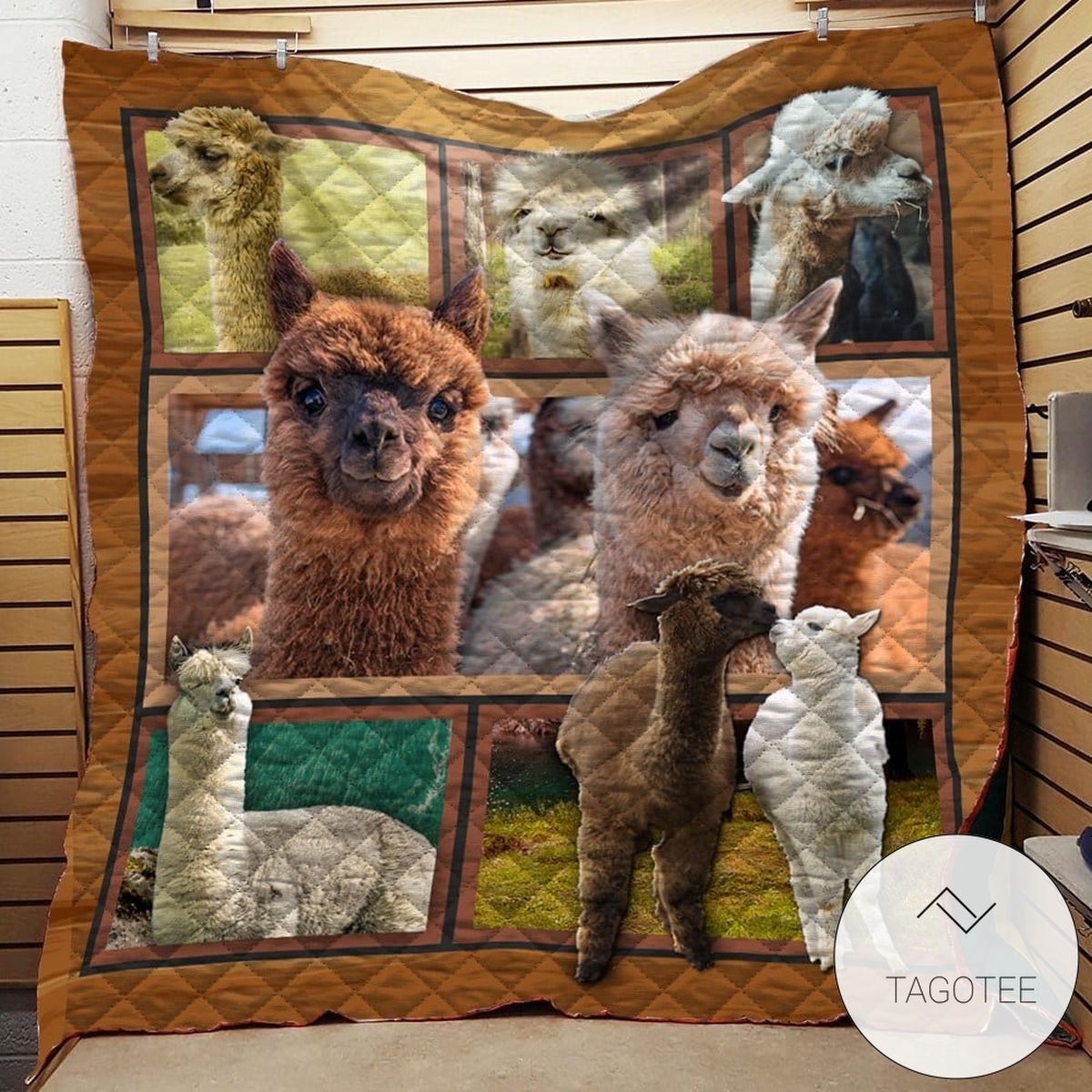 Alpaca 3D Alpaca Quilt Blanket - Alienscustom