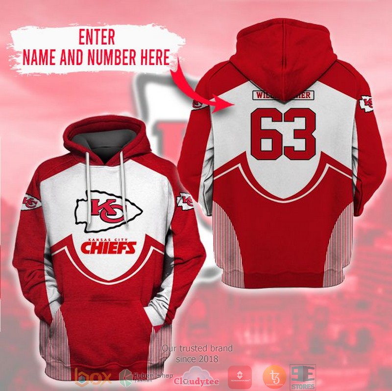 NEW Personalized Kansas City Chiefs custom 3D Hoodie - Alienscustom